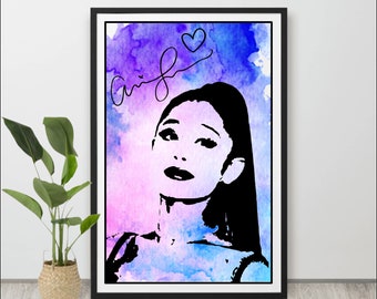 Ariana Grande Poster - Etsy Australia