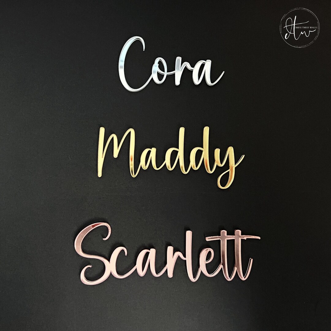 Cake Charm | Acrylic Custom Name Tag Cake | Birthday Cake | Baptism ...