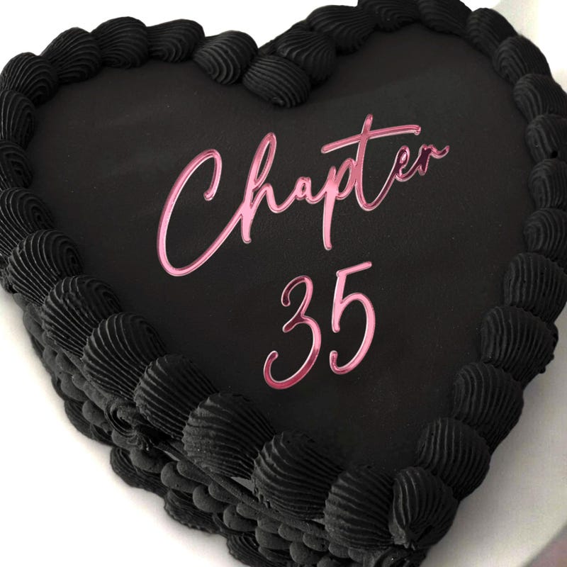 Chapter Birthday Topper - Etsy