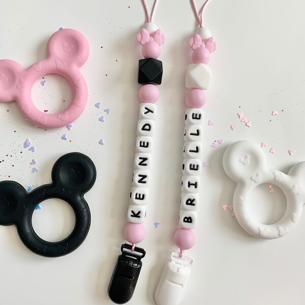 Pink Pacifier - Etsy