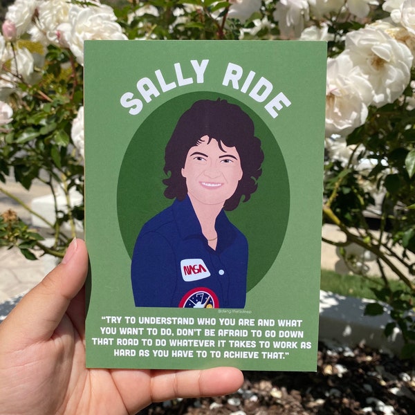 Sally Ride - Etsy
