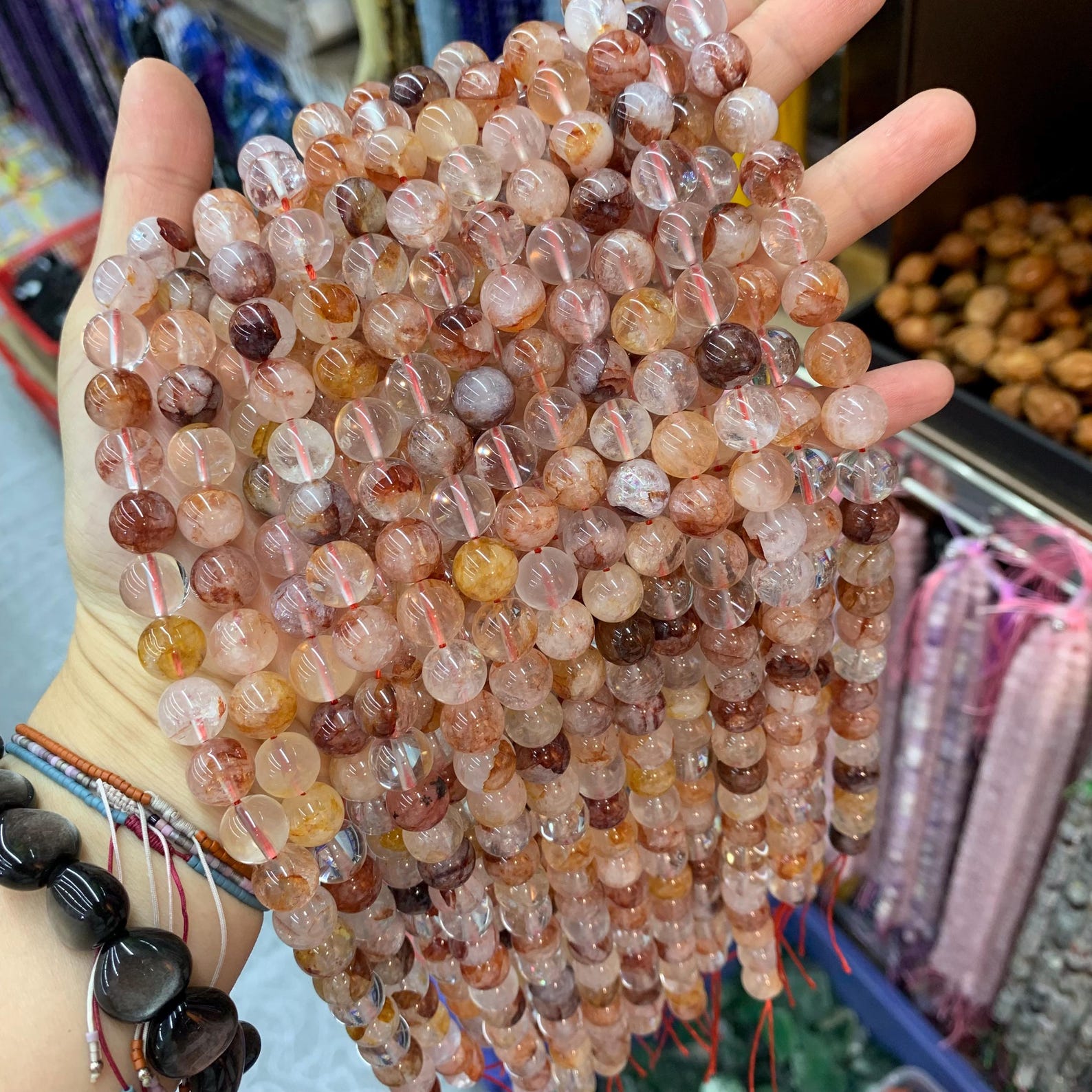 Natural Red Ferruginous Harlequin Red Healer Hematoid Hematite Quartz ...
