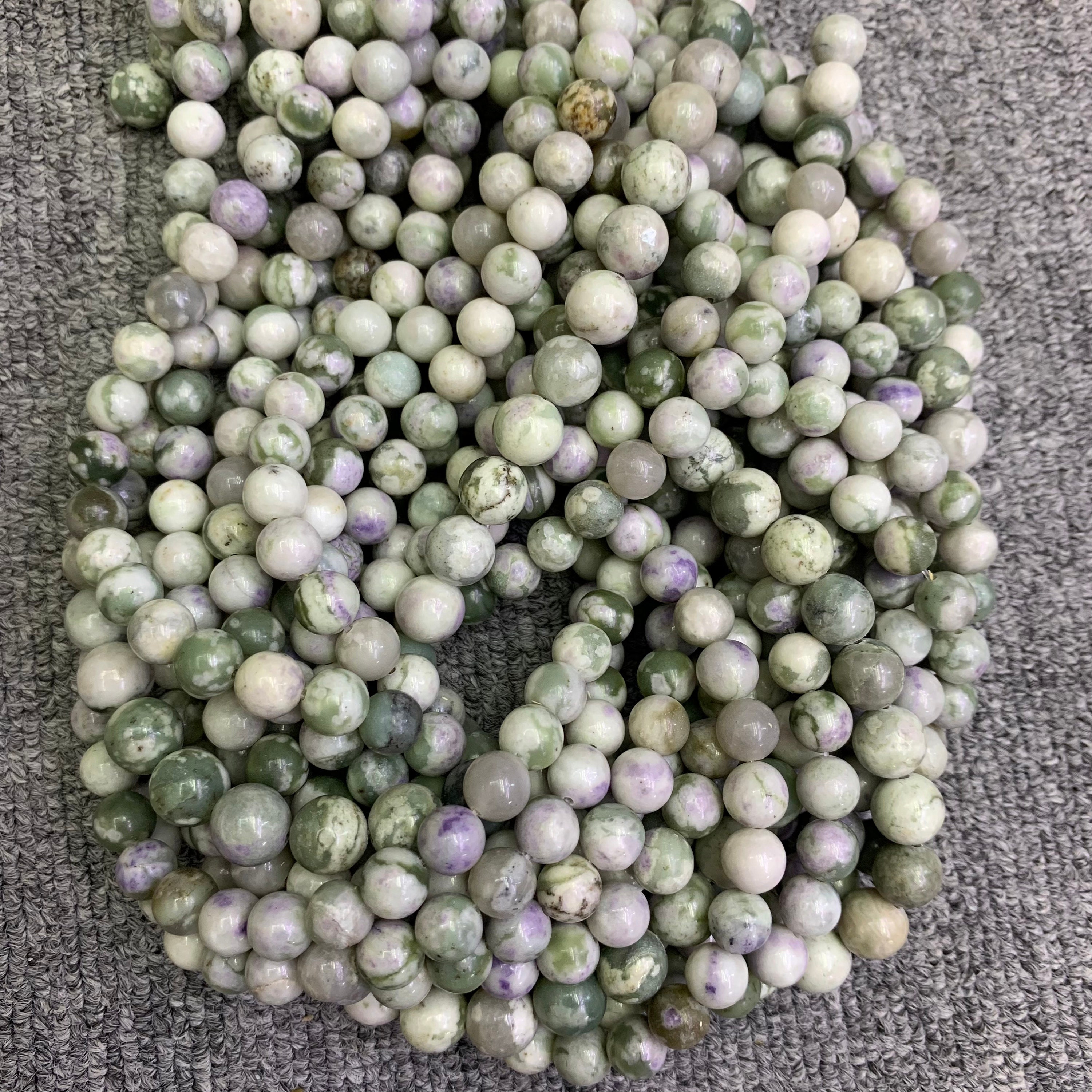 Natural Poppy Jasper Beads 6mm 8mm 10mm Beads Gemstone Round Loose ...