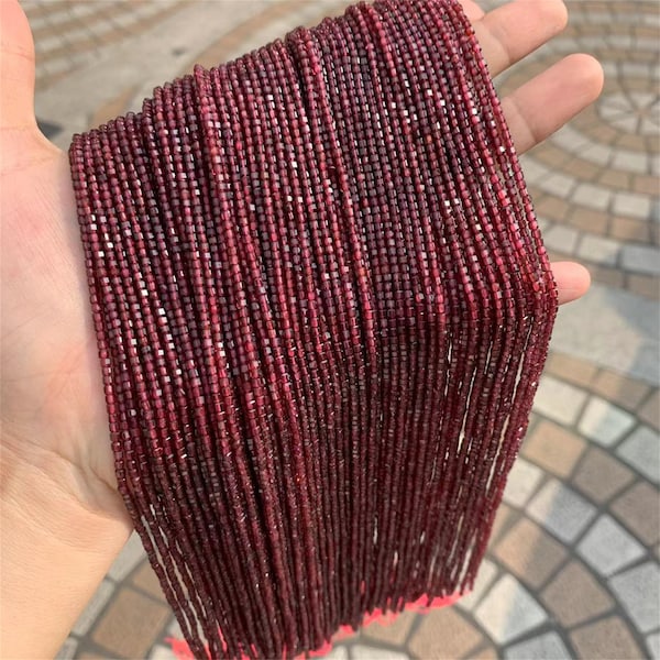 Red Garnet Beads - Etsy