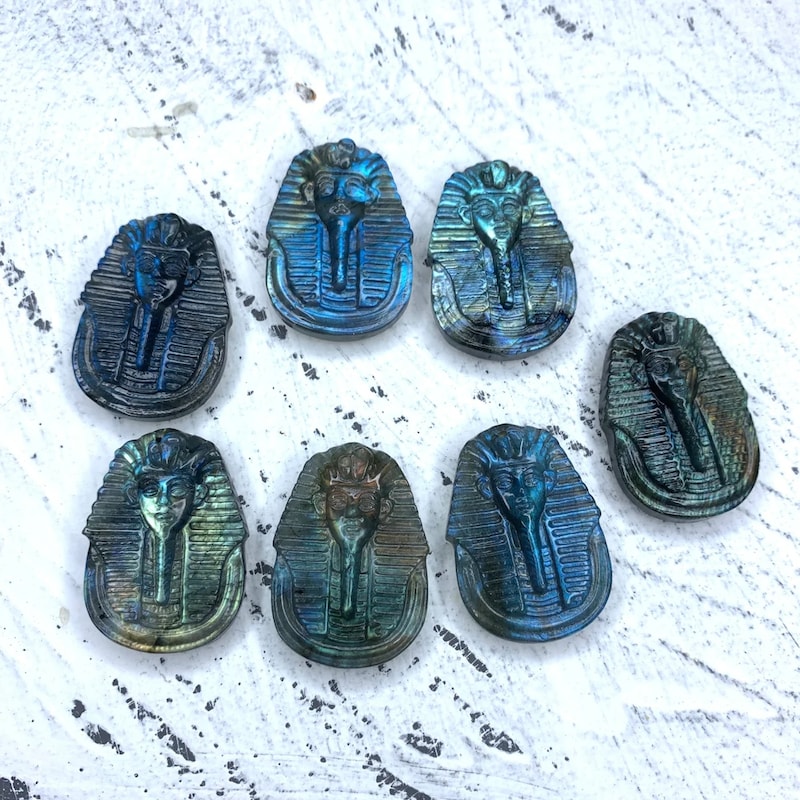 Crystal Pharaoh Carving - Etsy