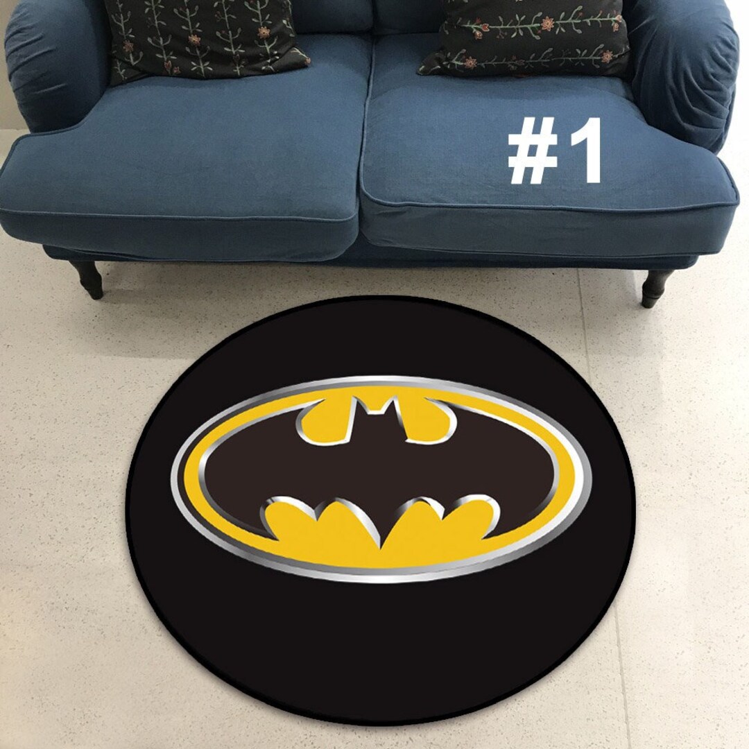 The Batman Rug Detective Comics DC Comics Handmade Non-slip - Etsy