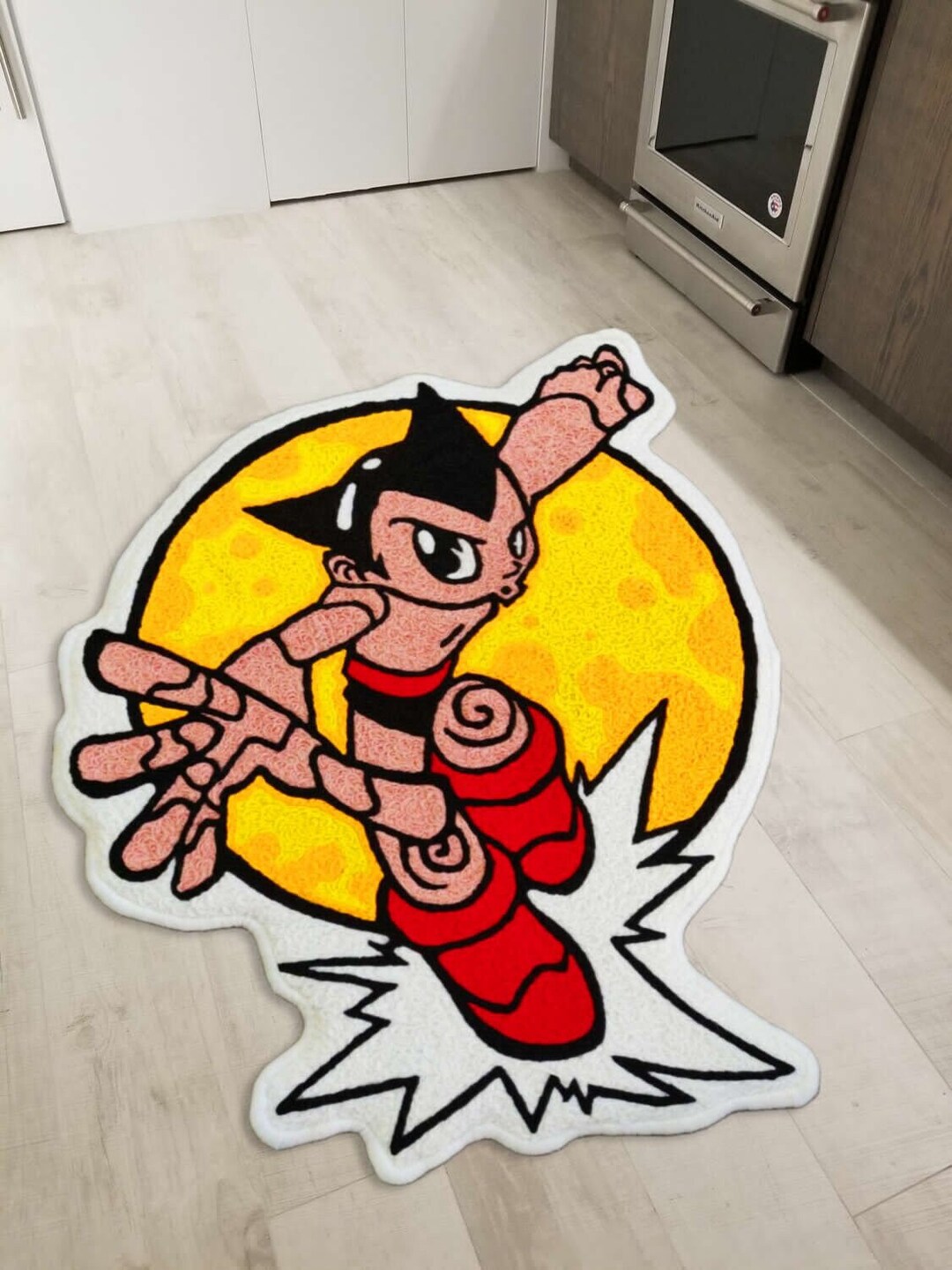 Astro Boy Japanese Anime Floor Mat Washable Area Runner Rugs Living ...