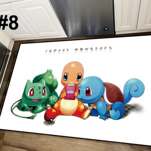 Japanese Anime Rug, Eevee Vaporeon Espeon Sylveon Leafeon Umbreon Rug ...