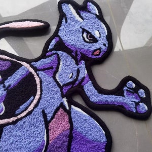 Mewtwo Rug,mew Knitting Handmade Non-slip Area Rug Home Decor - Etsy