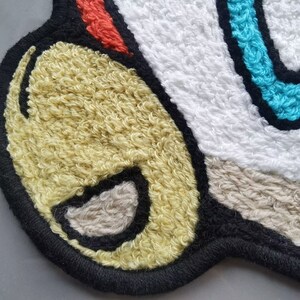 Togepi Rug,knitting Handmade Non-slip Area Rug Home Decor - Etsy