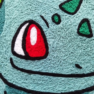 Bulbasaur Rug,knitting Handmade Non-slip Area Rug Home Decor - Etsy