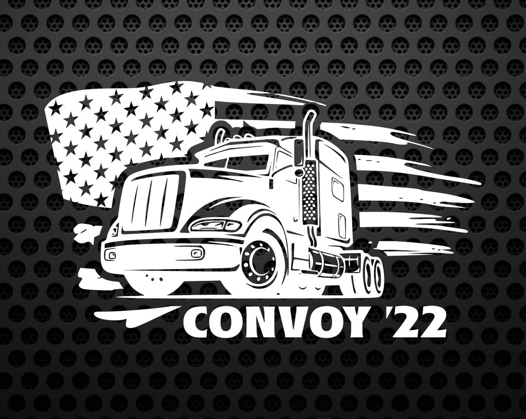 Truckers Convoy 22 Vinyl Decal Car Truck Window Mirror - Etsy