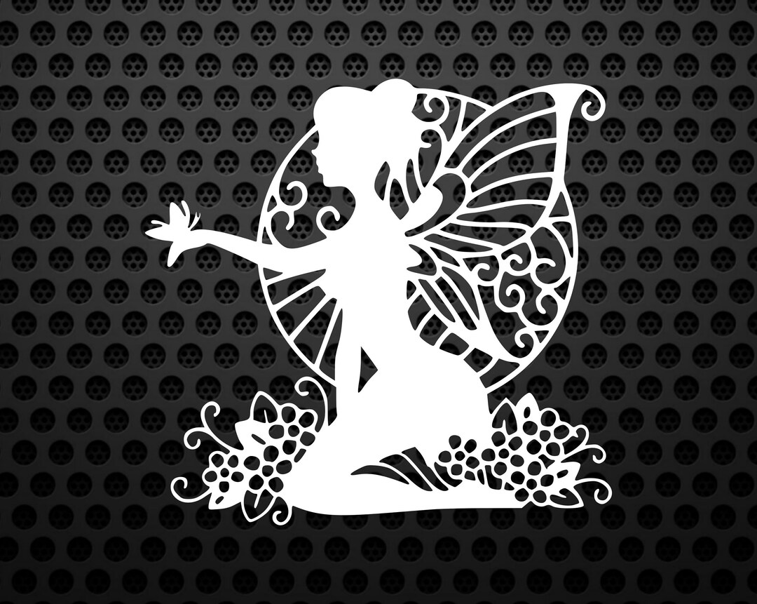 Fairy Vinyl Decal Car Truck Window, Mirror, Trailer, Bumper, Cornhole ...