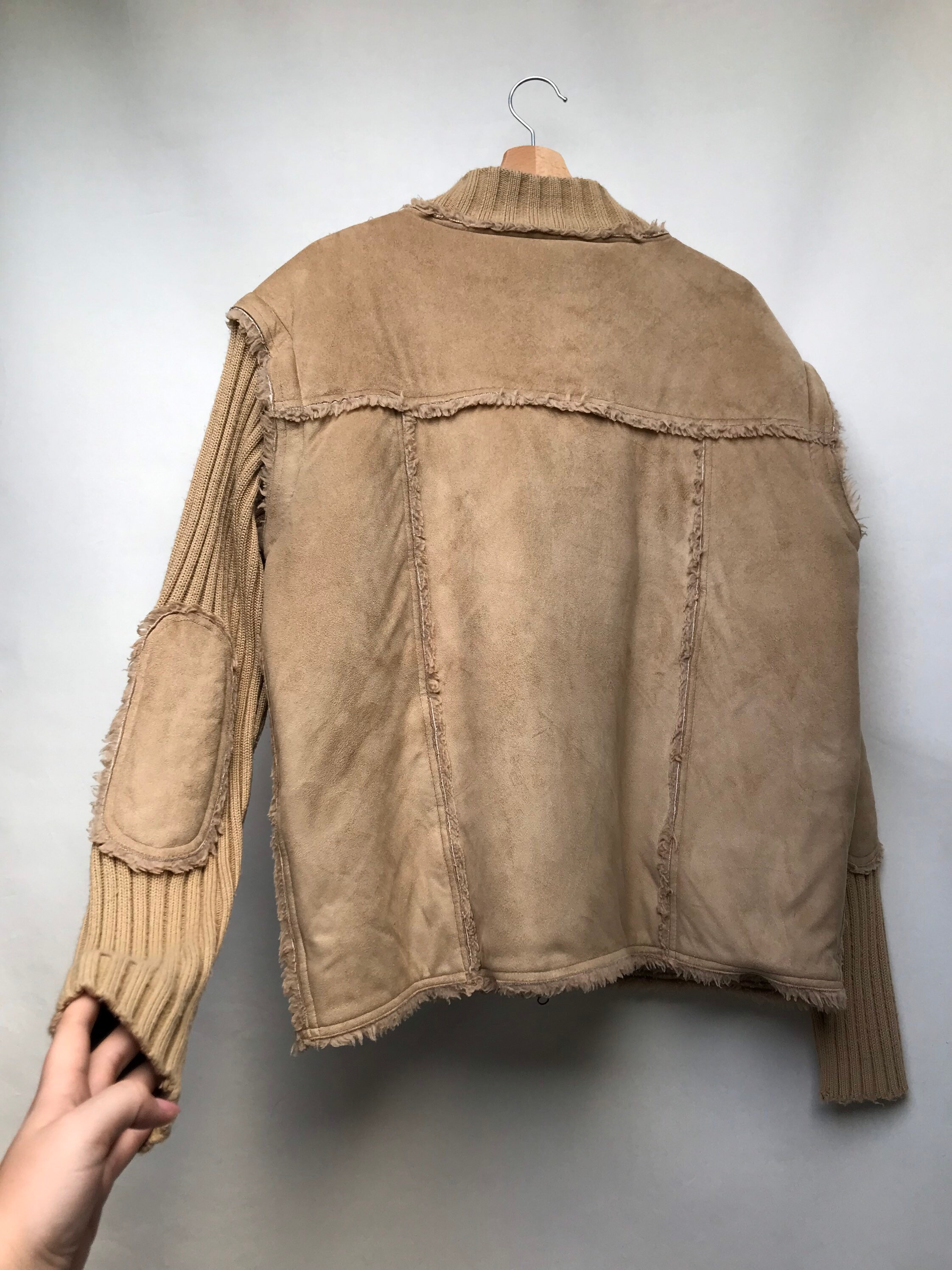 Y2k Oversized Faux Fur Jacket 3 - Etsy