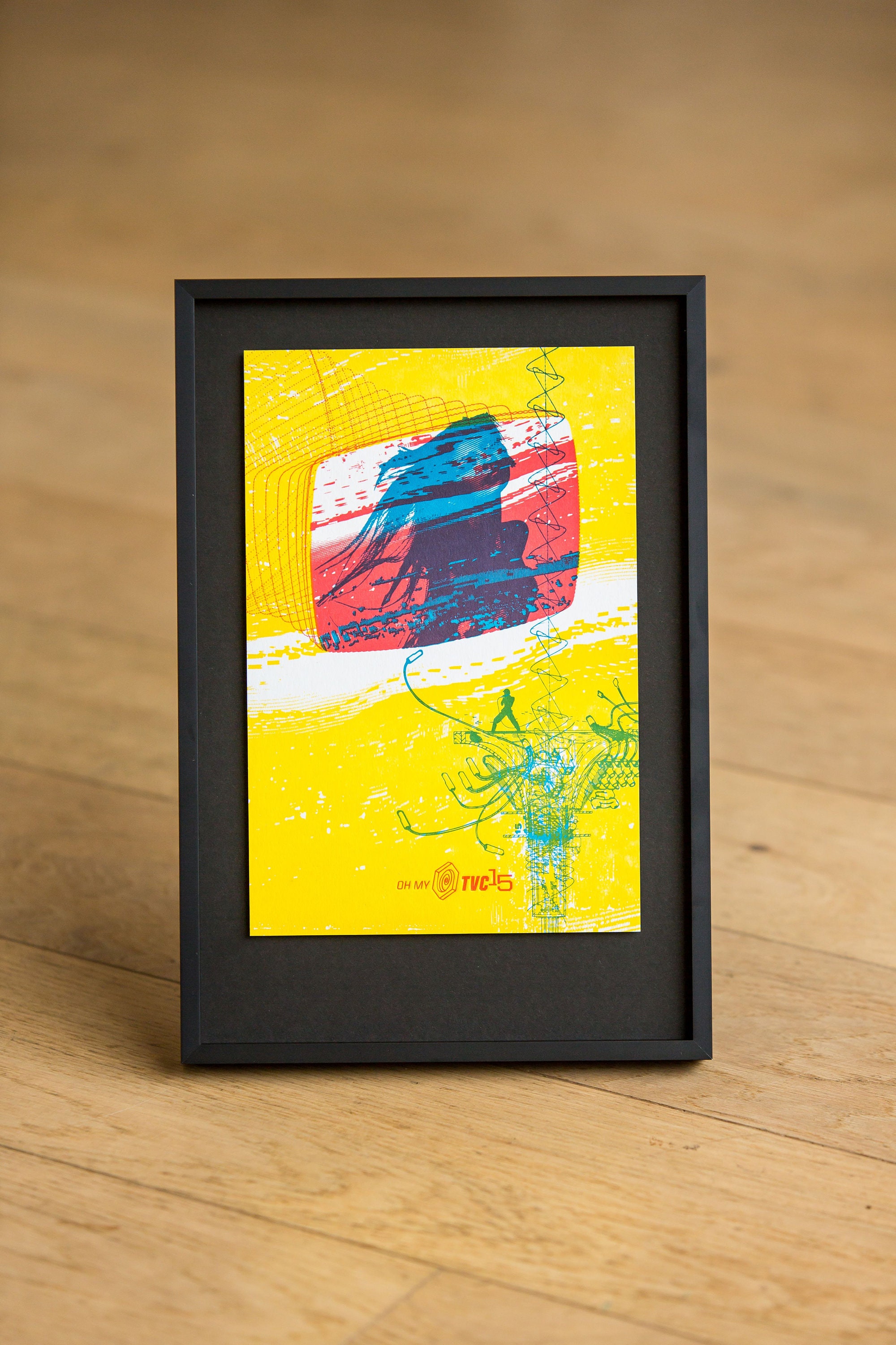 TVC 15 David Bowie Letterpress Art Print Limited and Signed Edition ...