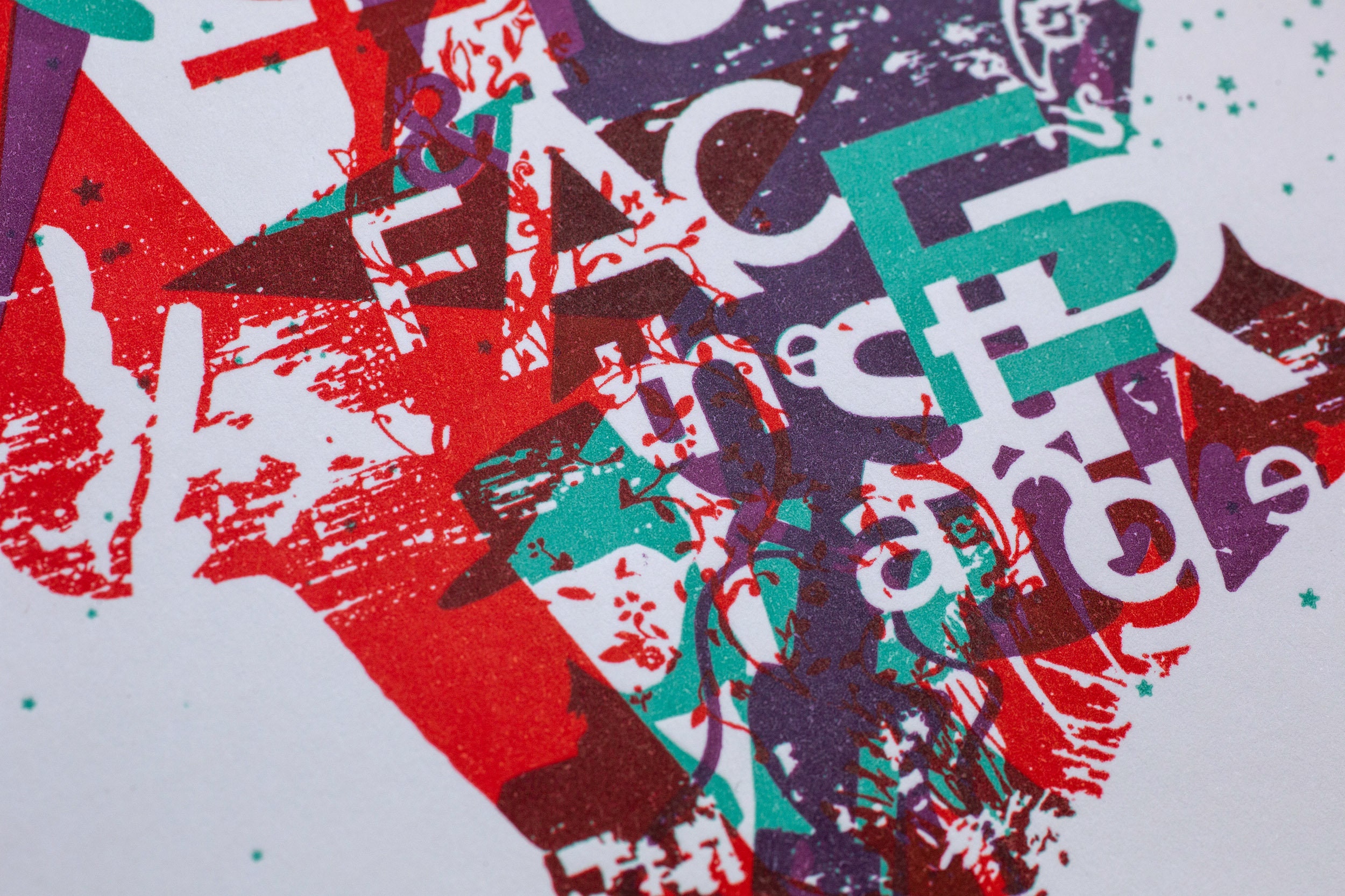 CHANGES David Bowie Letterpress Art Print Bowie Art - Etsy