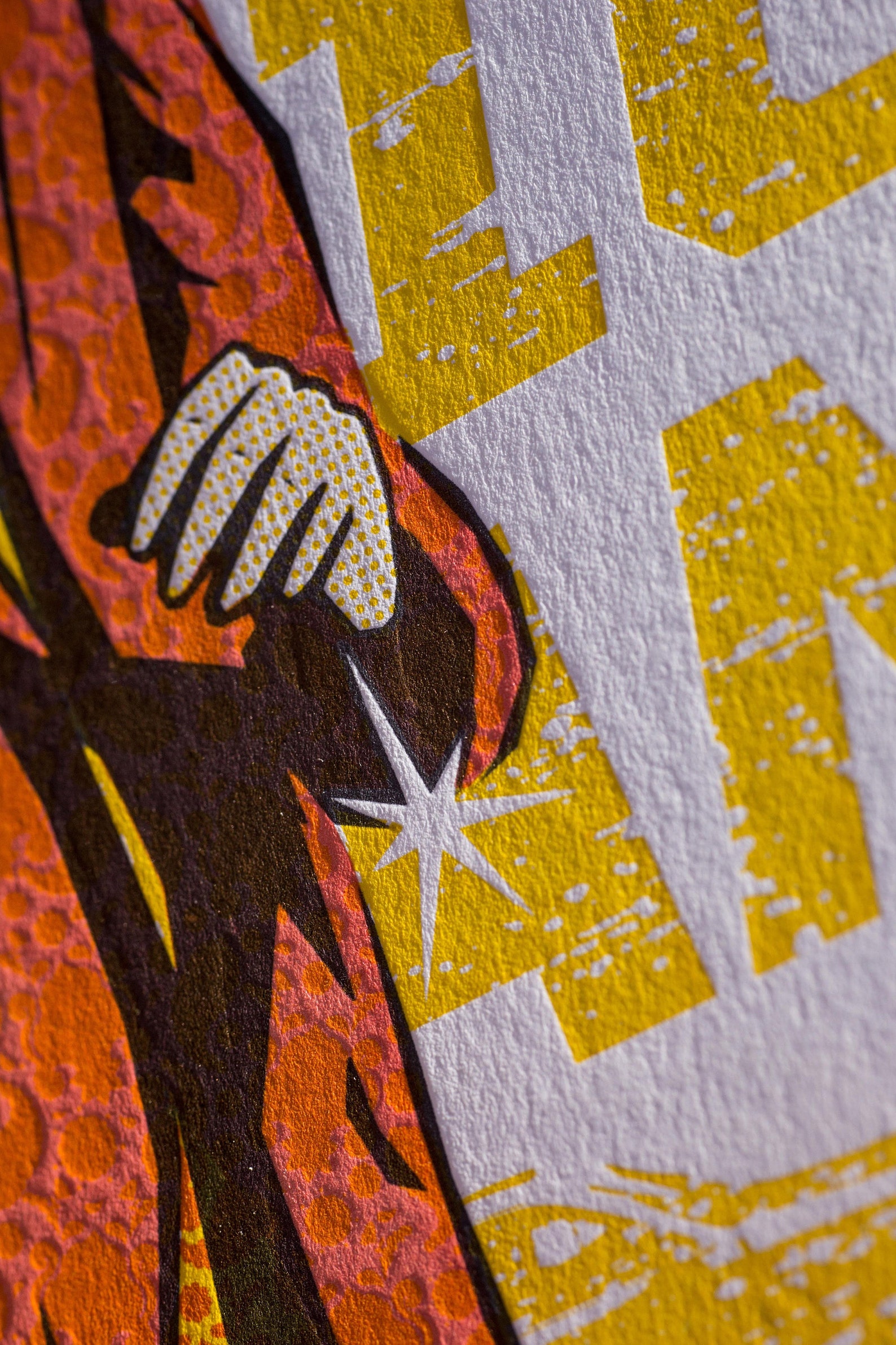 YOUNG AMERICANS David Bowie Letterpress Art Print Bowie Art Limited and ...