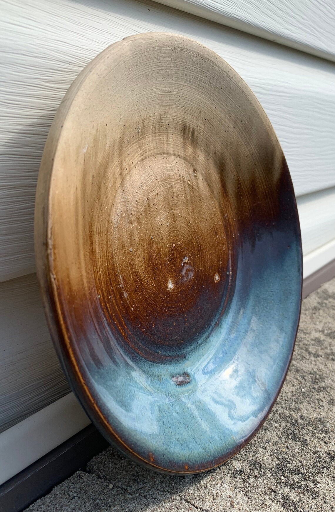 Ombre Blue Plate - Etsy