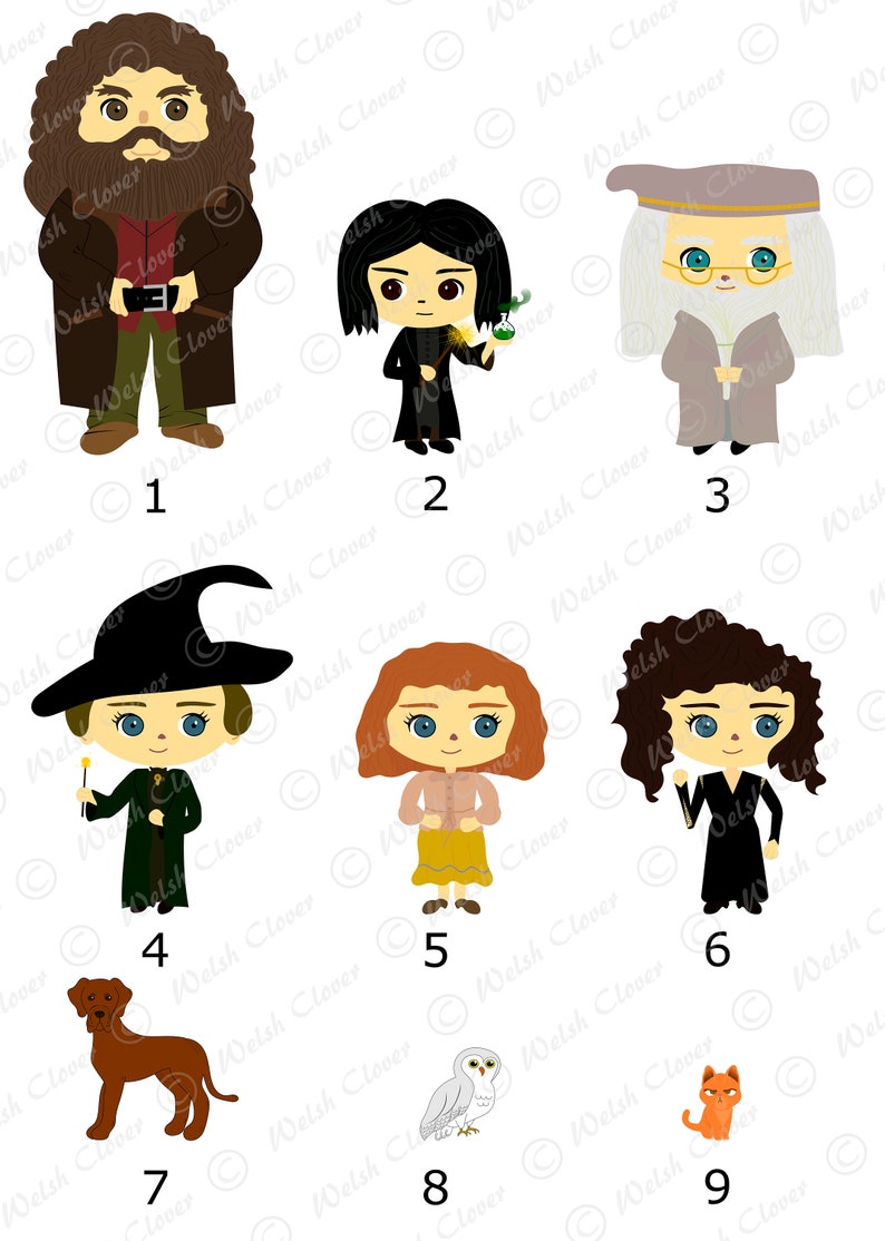 Bespoke Family Tree Print Harry Potter Wizards A4 - Etsy