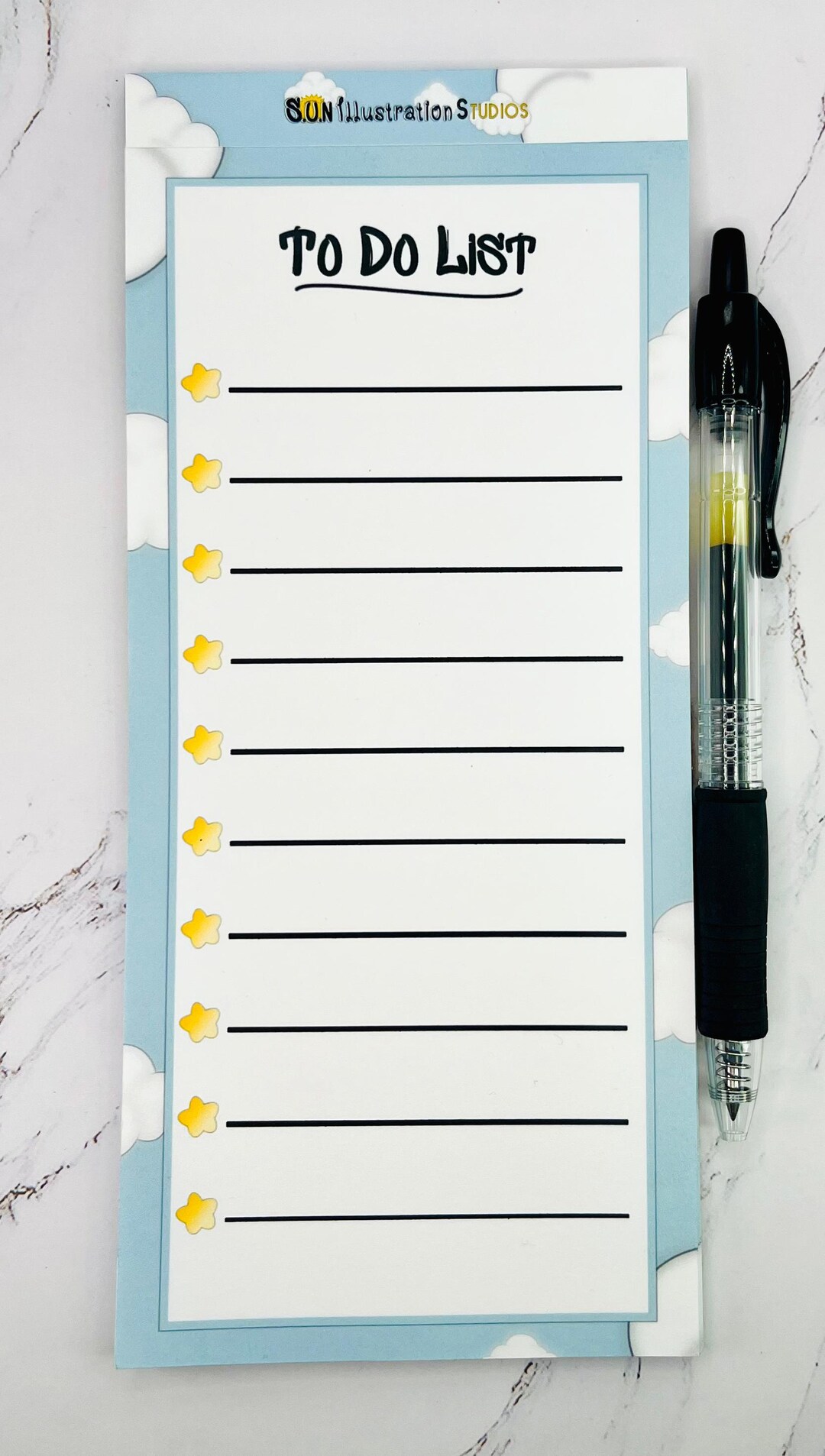 To-do List Notepad, Checklist Notepad, Tear-away Notepad, DL Size ...