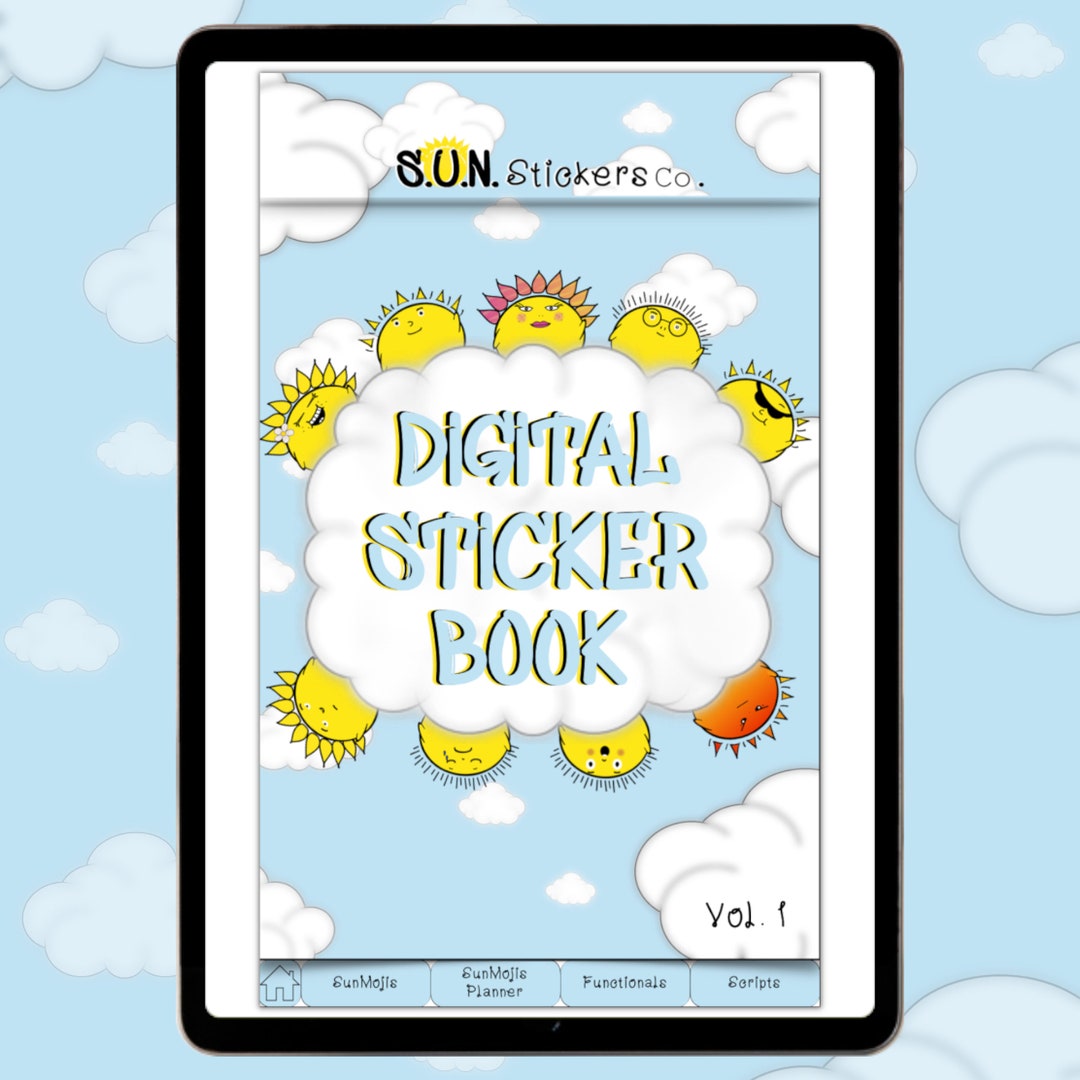 Digital Sticker Book | Ssco Digital Sticker Book Vol. I | Goodnotes ...