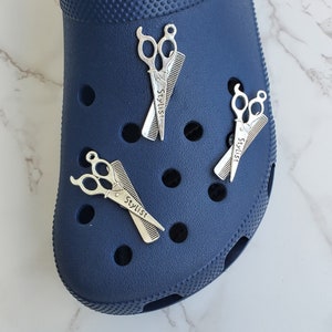 Barber/Hair Stylist/Beautician Shoe Charms Show Jewelry DIY | Etsy