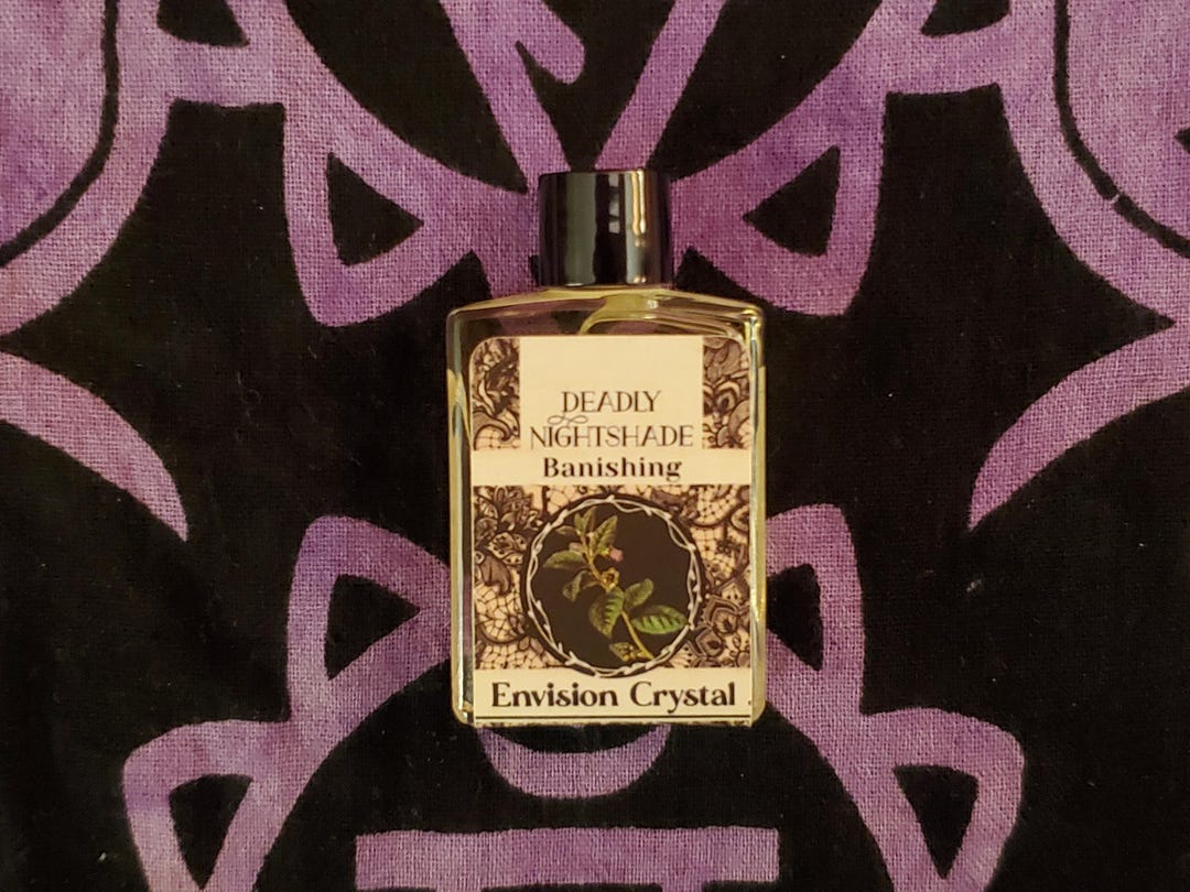 Deadly Nightshade Banishing Spiritual Oil – 1/2 Oz Ritual Anointing Oil ...