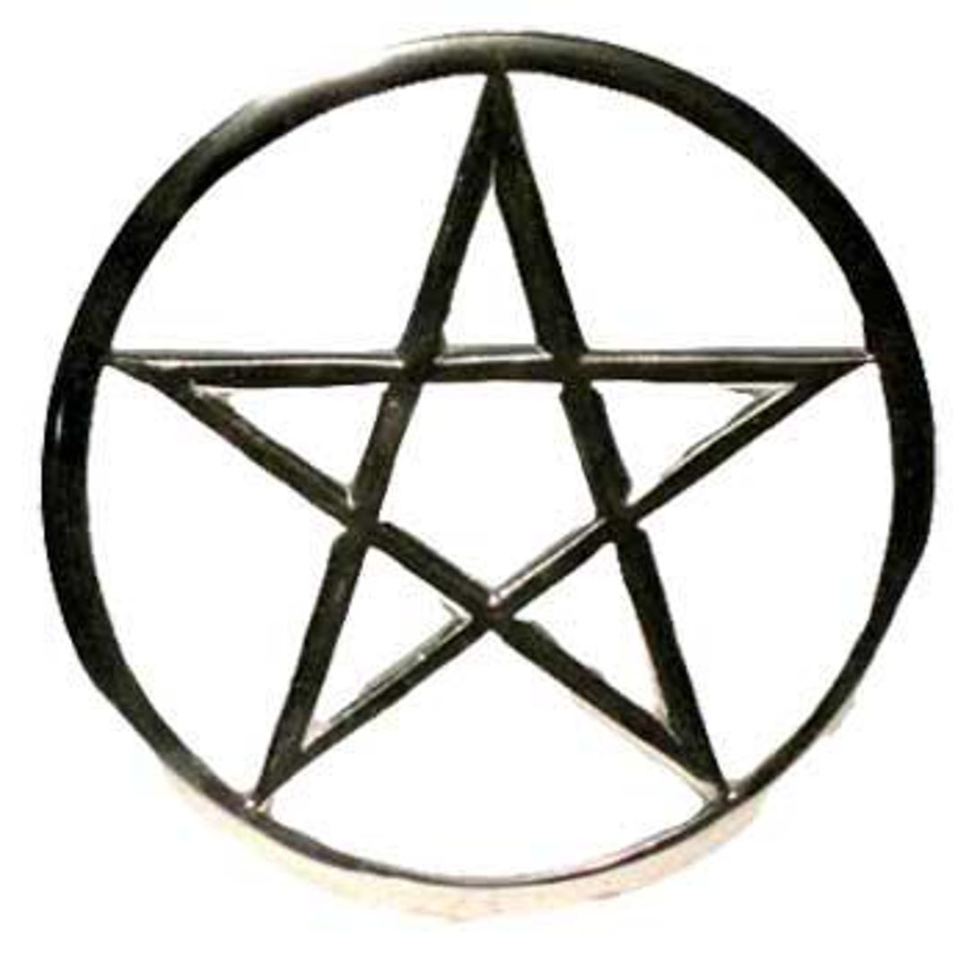 Pentagram Altar Tile 5 3/4" - Etsy