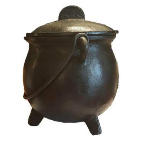 Large Cast Iron Cauldron - Etsy