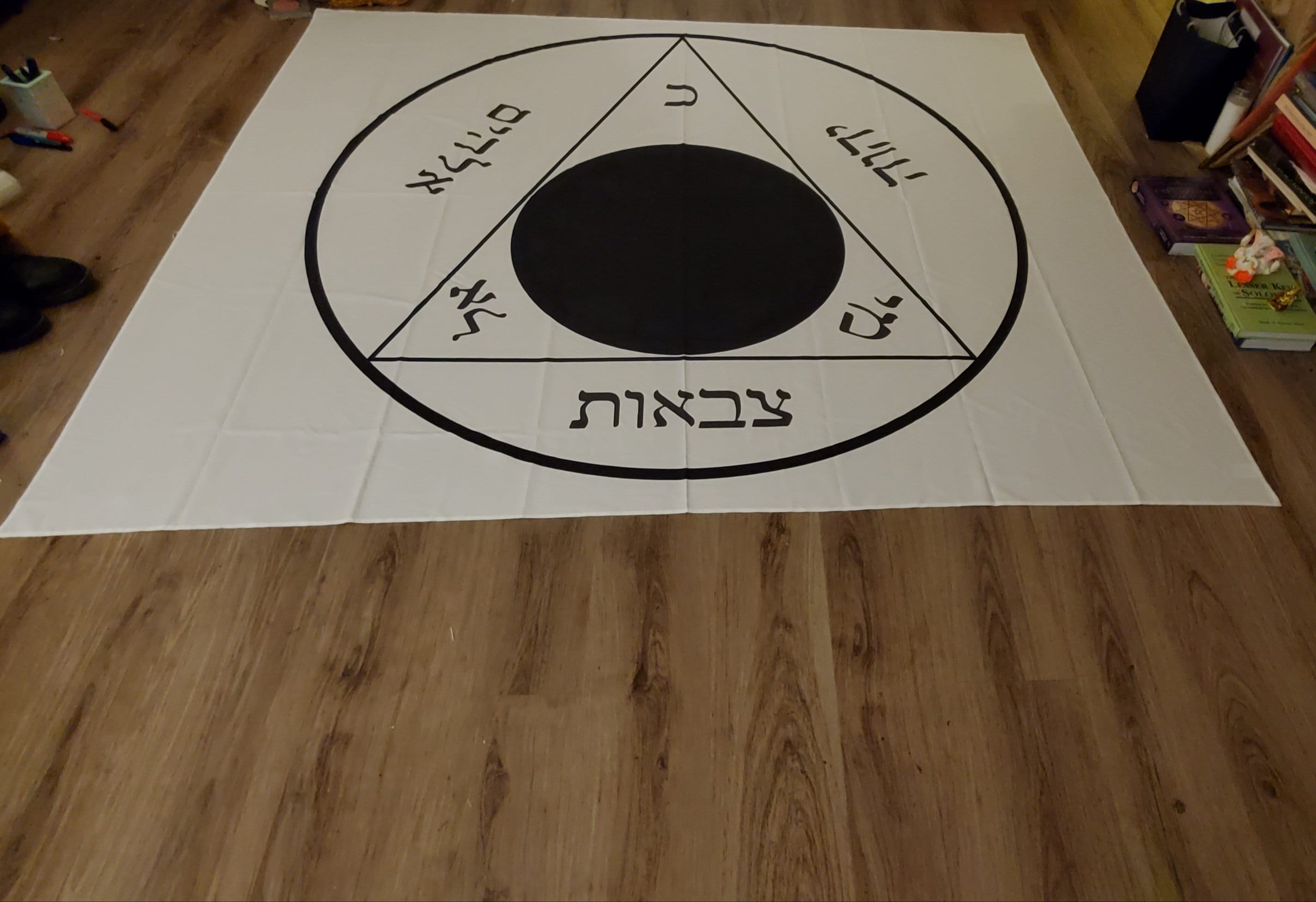 Triangle of Art for Magick Circle of Solomon - Etsy