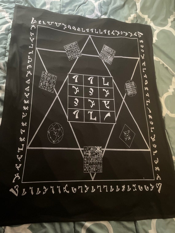 Enochian Holy Table of Practice Altar Cloth - Etsy