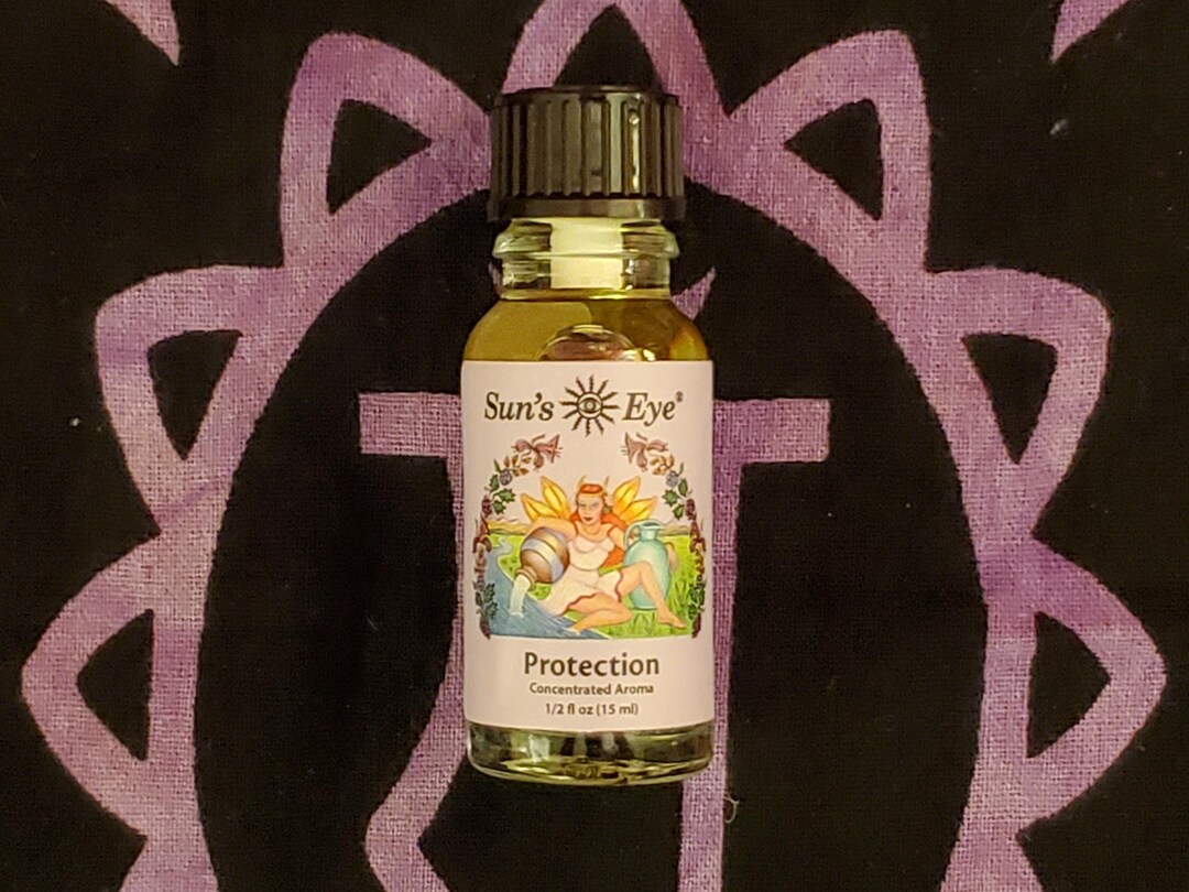 Protection Spiritual Oil – 1/2 Oz Ritual Anointing Oil for Shielding ...