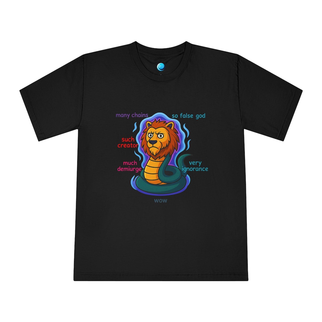 Yaldabaoth Demiurge T-shirt Gnostic Meme Shirt Unisex - Etsy