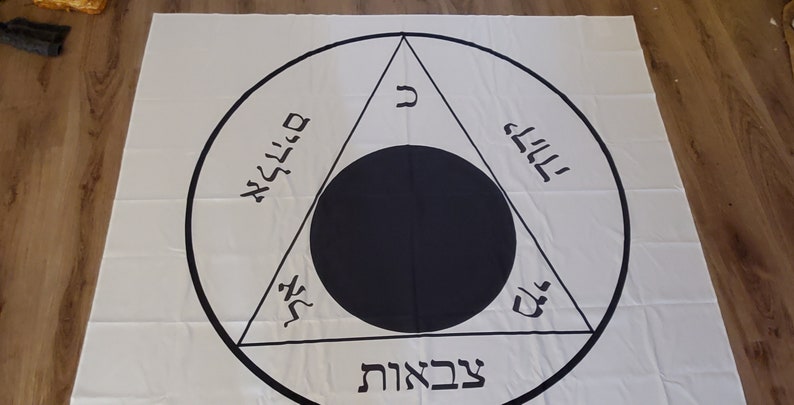 Triangle of Art for Magick Circle of Solomon - Etsy