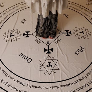 Lemegeton Magick Circle of Solomon (triangle Not Included) - Etsy