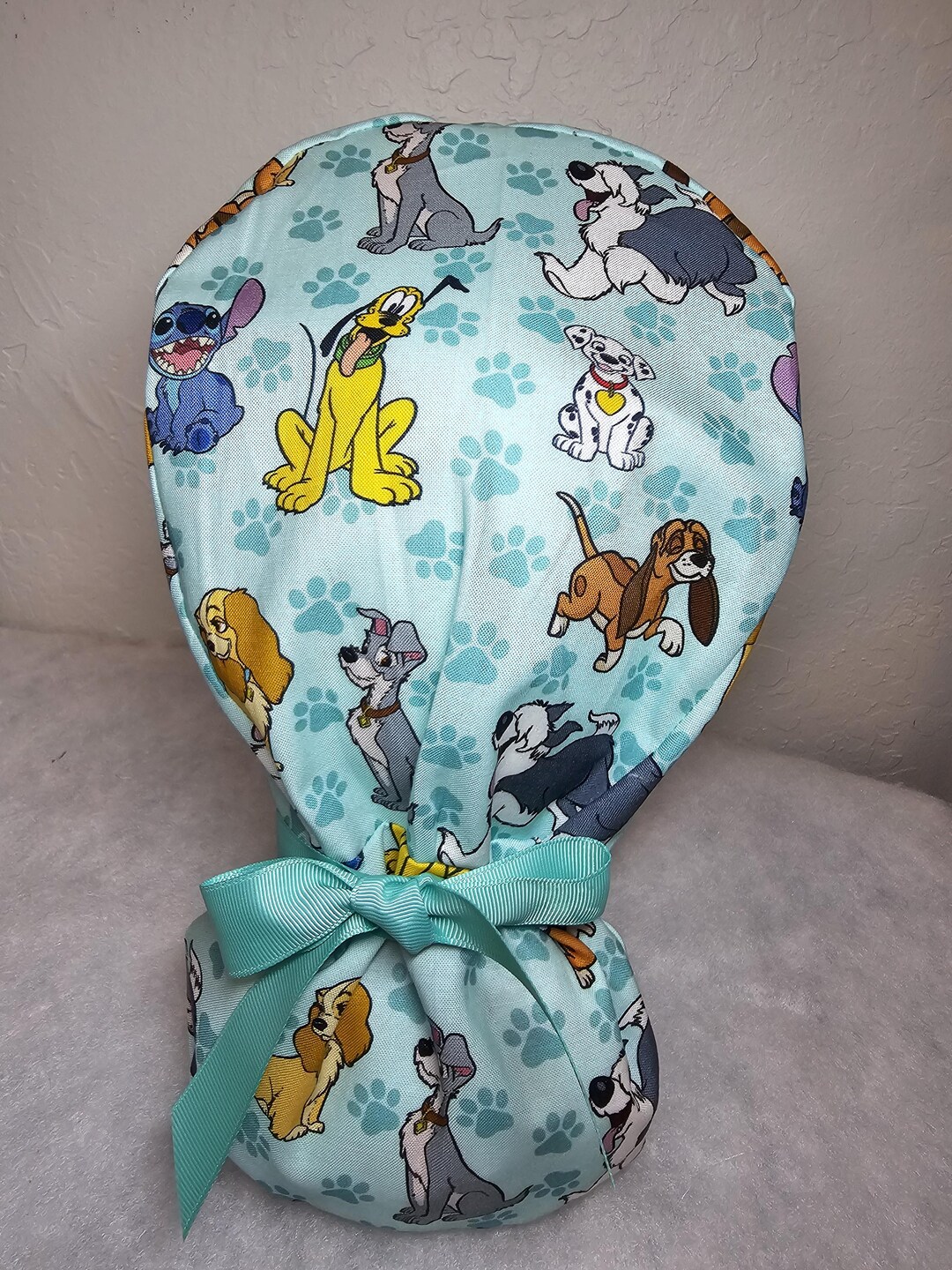 Disney Dogs Surgical Scrub Cap, Ponytail Scrub Cap, Surgeon's Cap ...