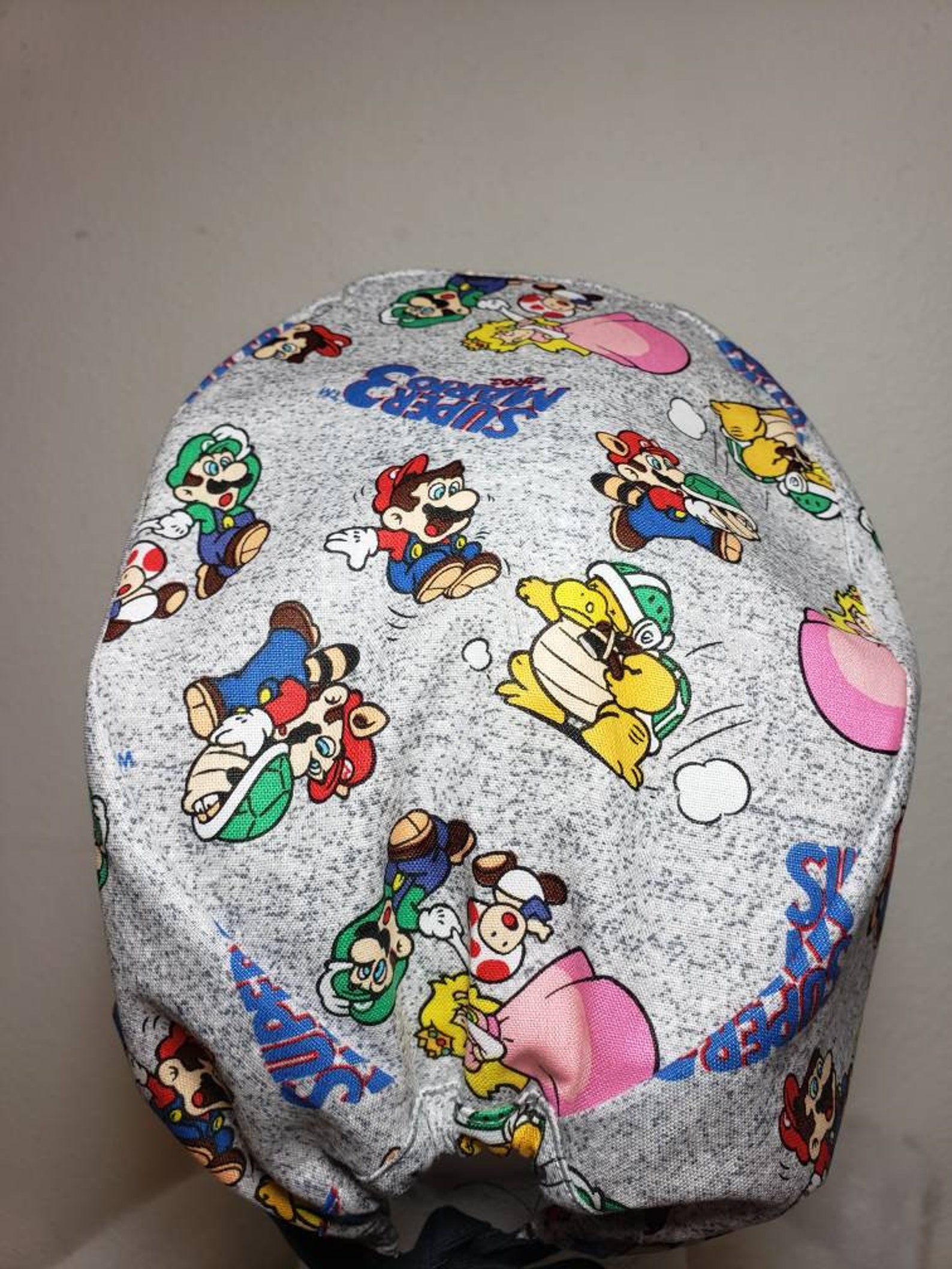 Super Mario Surgical Scrub Cap, Dentist Cap, Food Service Cap ...