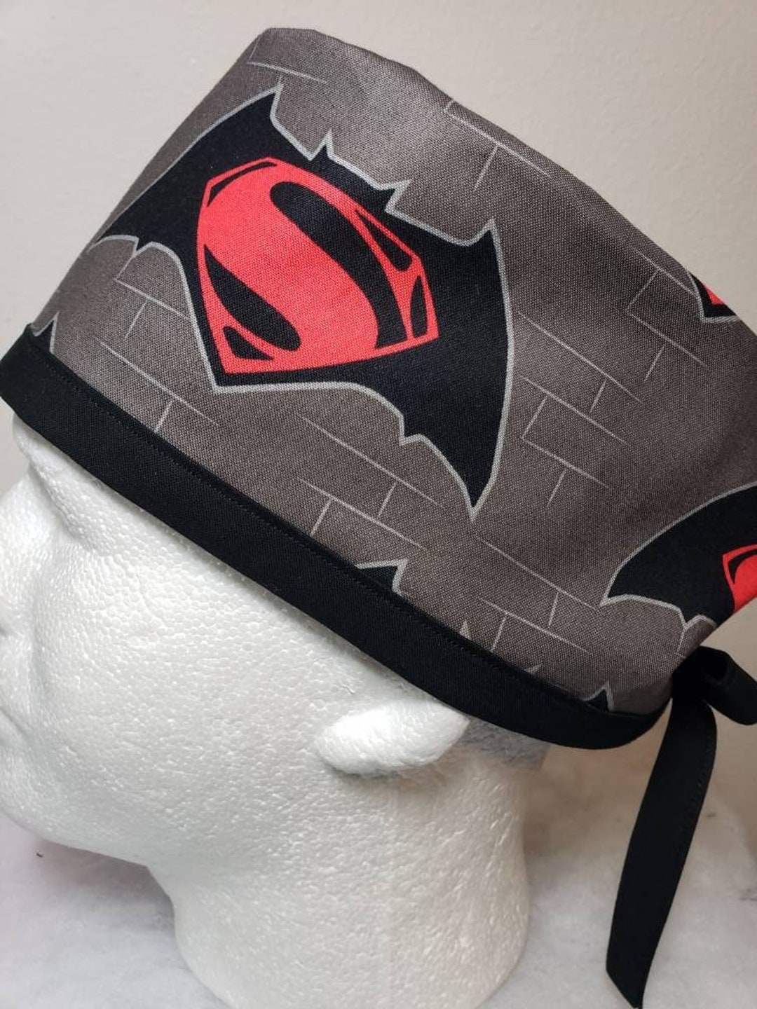 Super Hero Surgical Scrub Cap, Nurse Cap, Dentist Cap, Doctor Cap, Food ...