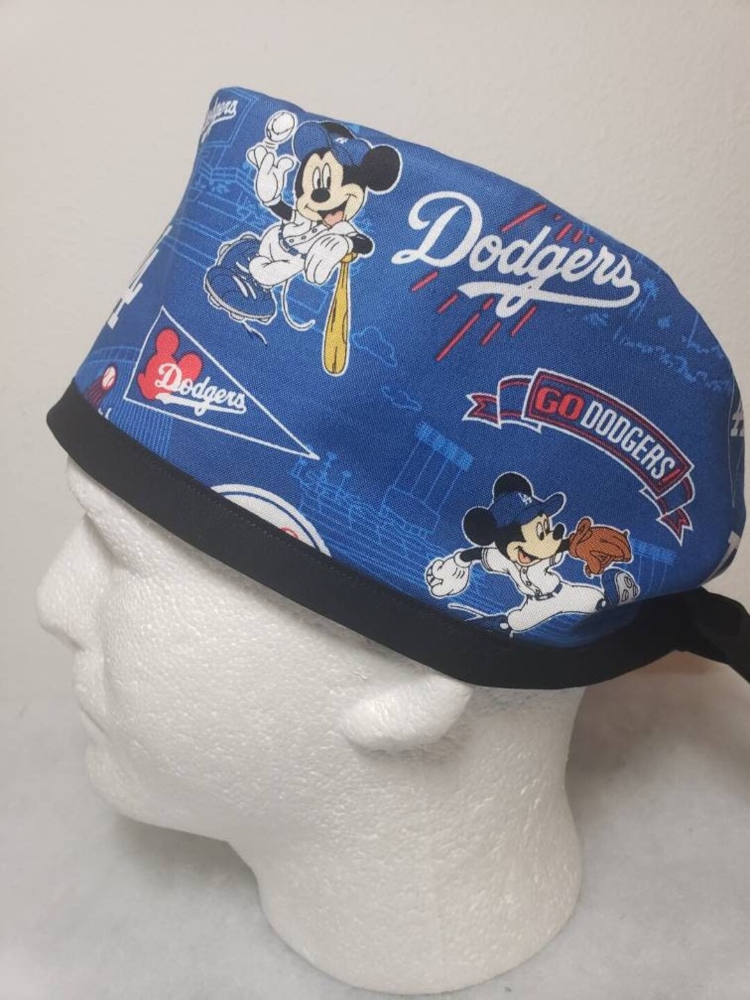 Baseball Theme Surgical Scrub Cap, Dental Cap, Veterinarian Cap, Food ...