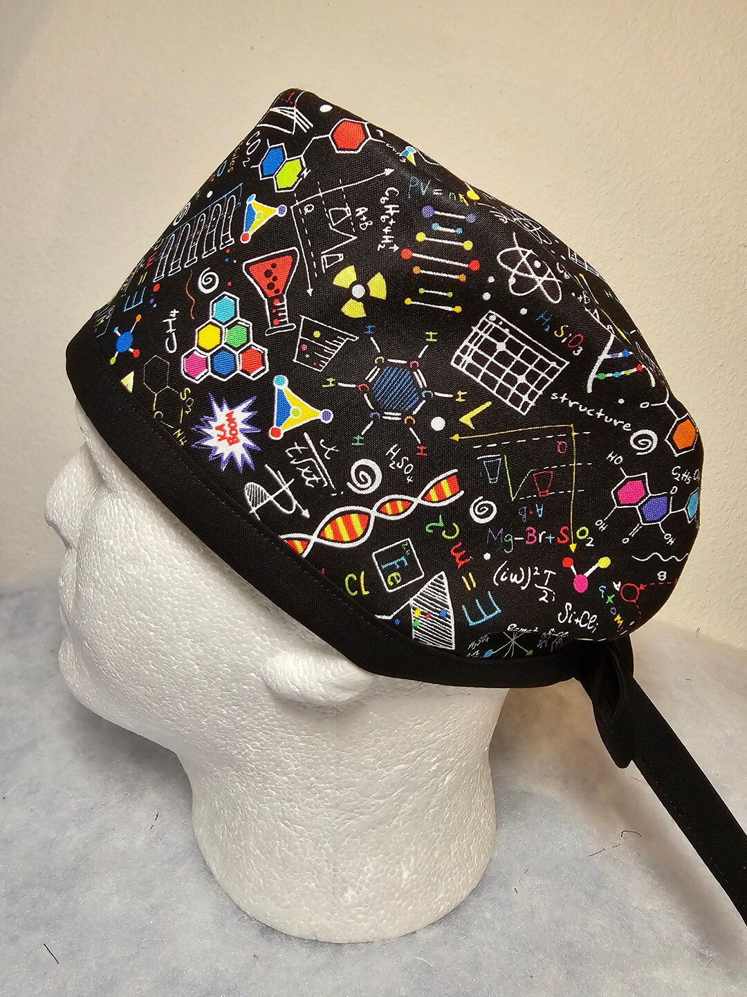 Chemistry ** Surgical Scrub Cap, Science Cap, Dentist Cap, Lab Tech Cap ...