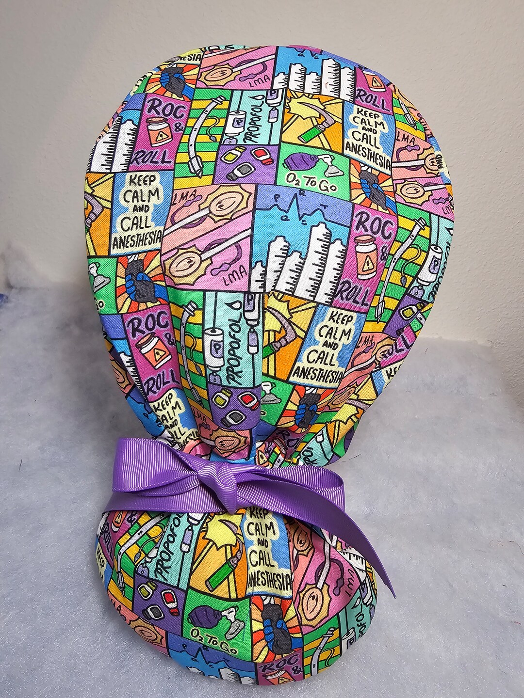 Funny Anesthesia Surgical Scrub Cap Surgeon's Scrub Cap - Etsy