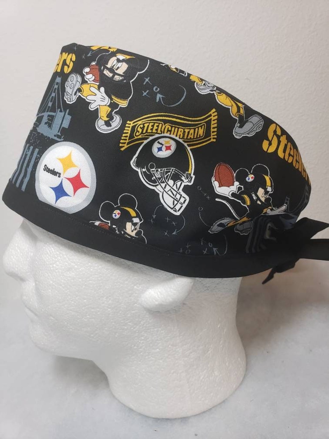 Football Surgical Scrub Cap, Surgeon's Cap, Nurse Cap, Dentist Cap, Lab ...