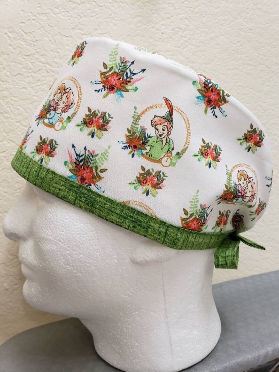 Peter Pan Disney Surgical Scrub Cap - Etsy