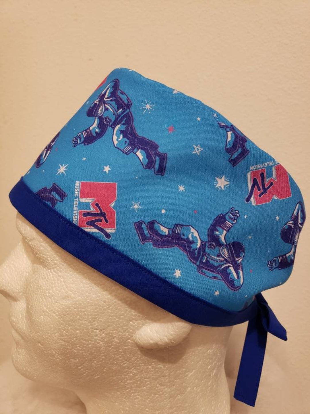 Music TV ** Surgical Scrub Cap, Surgeon's Cap, Nurse Scrub Cap, Lab ...