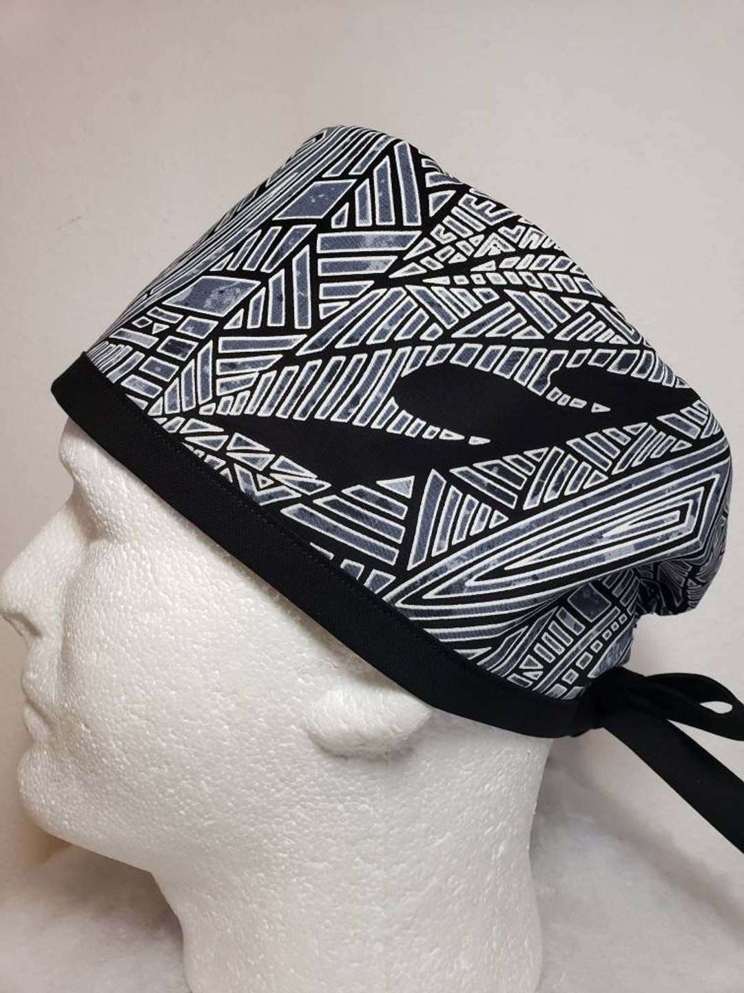 Hawaiian Tribal Surgical Scrub Cap, Tropical, Food Service Cap, Dental ...