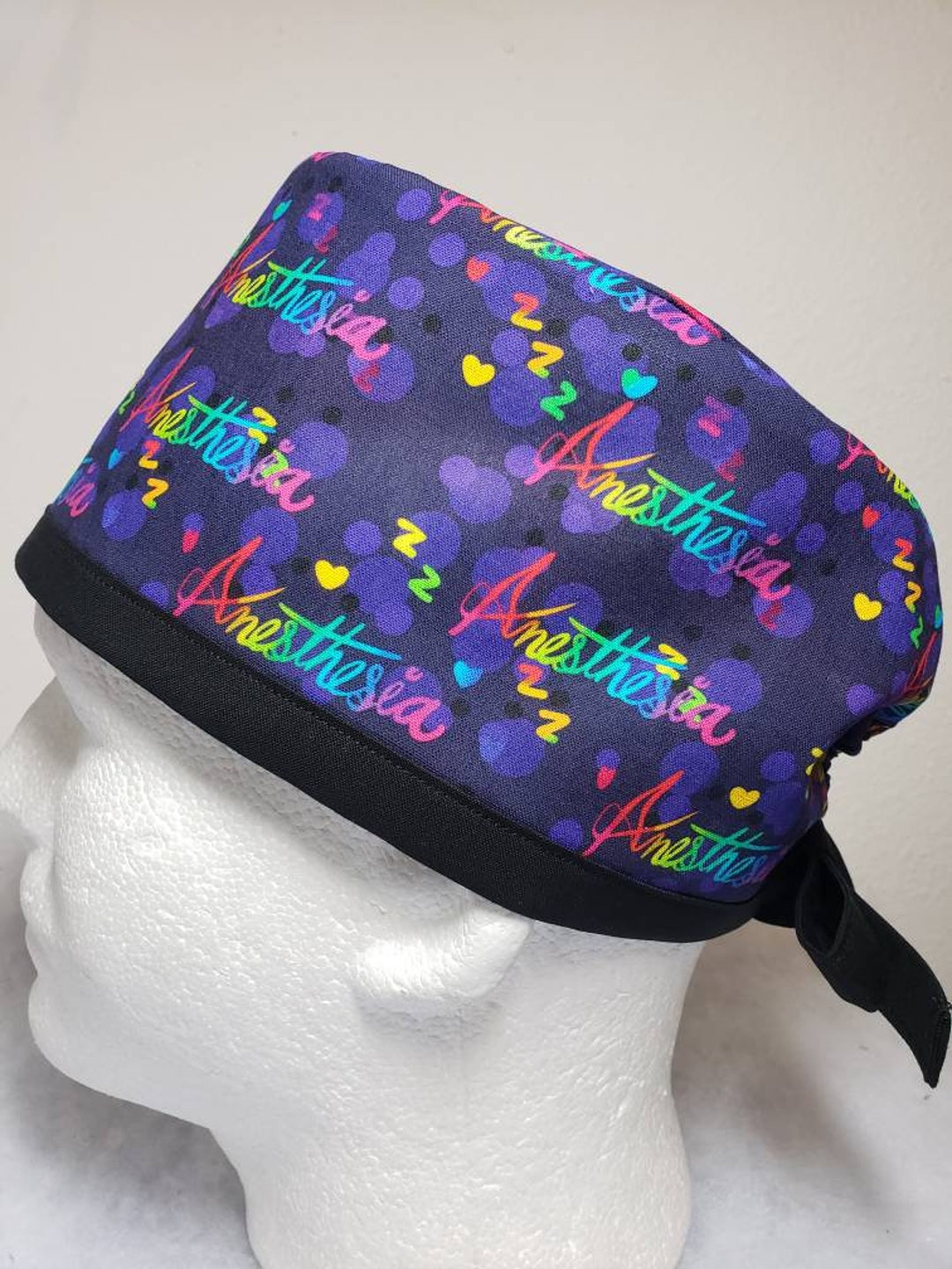 Anesthesia Surgical Scrub Cap, Surgeon's Scrub Cap, Medical Scrub Cap ...