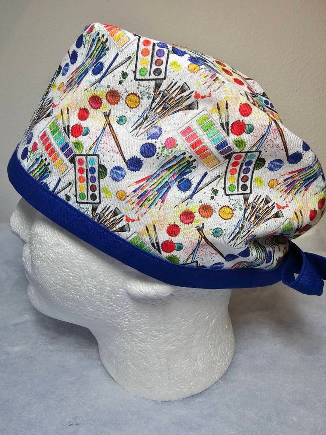 Artist Surgical Scrub Cap, Surgeon's Cap, Dentist Cap, Food Service Cap ...
