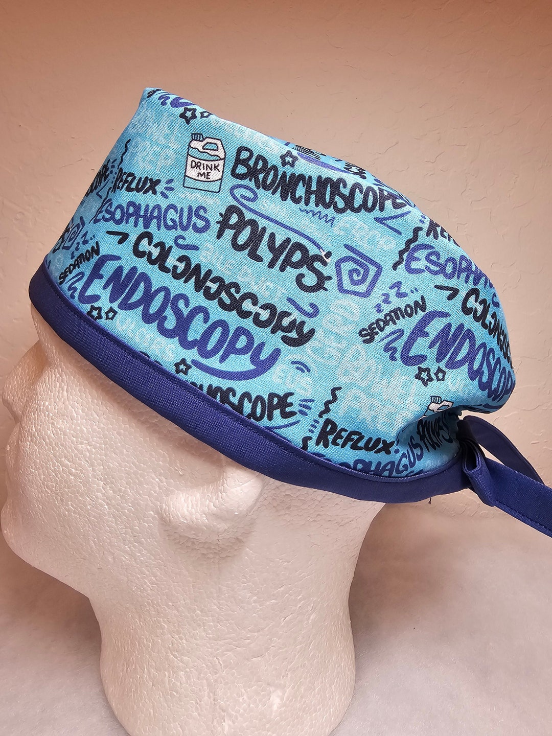 Funny Medical Surgical Scrub Cap, Surgeon's Cap, Anesthesiologists Cap ...