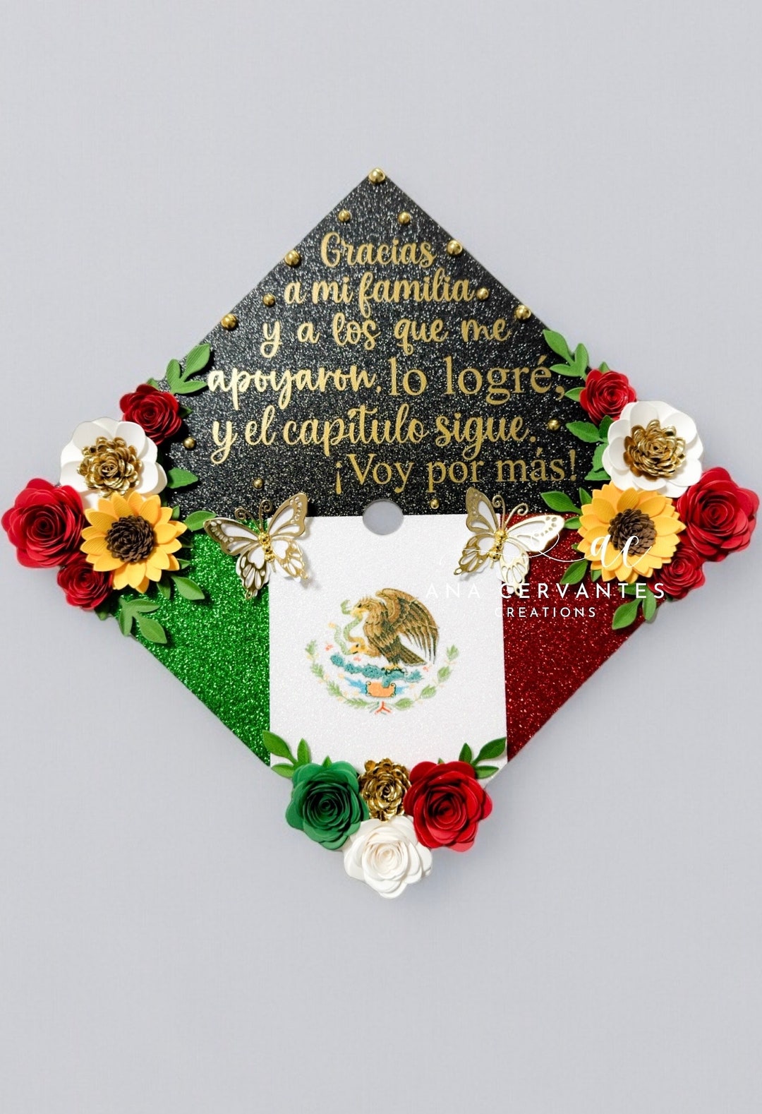 Graduation Cap Topper | Topper Para Birrete Decorado | Personalizado ...