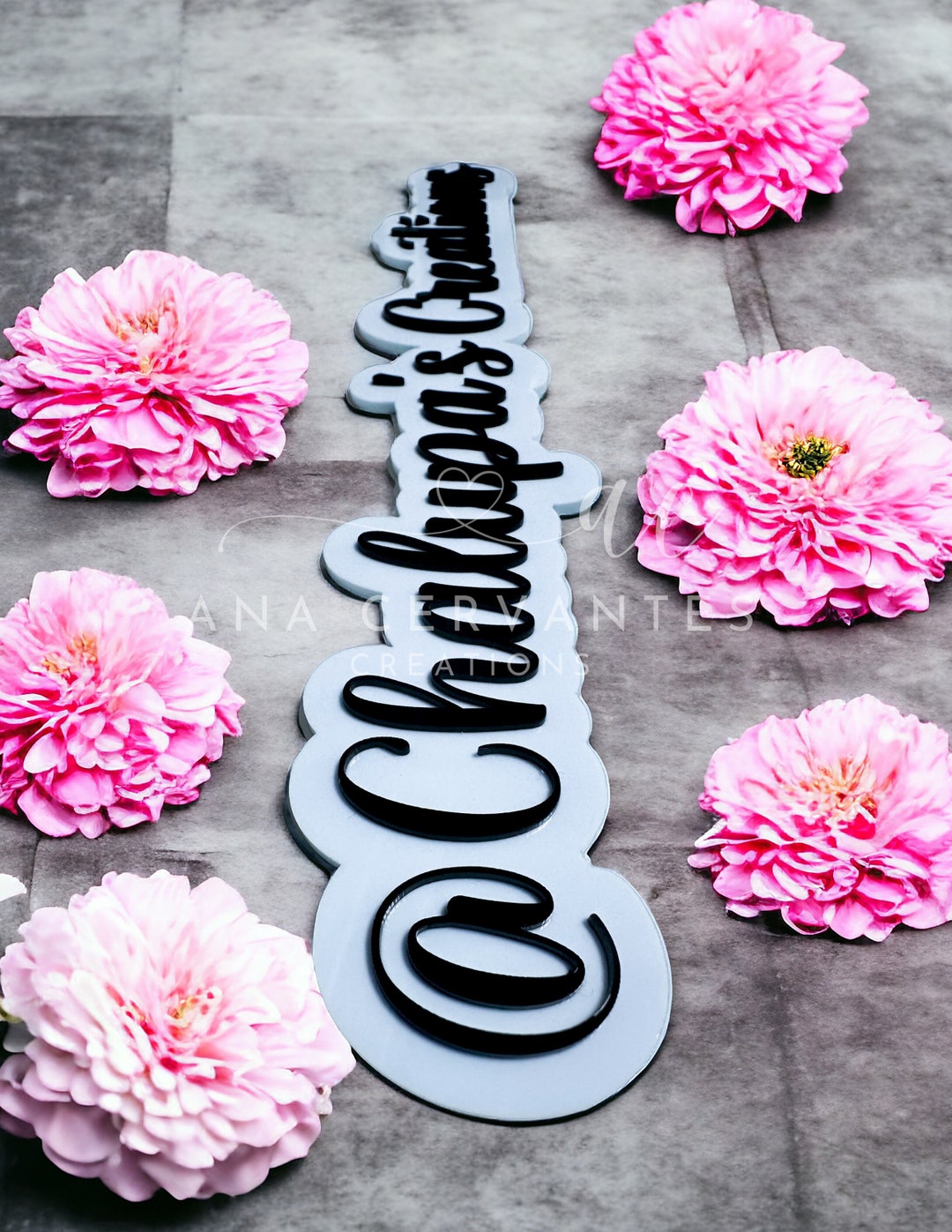 Customizable 3D Business Watermarks Personalization for Social Media - Etsy